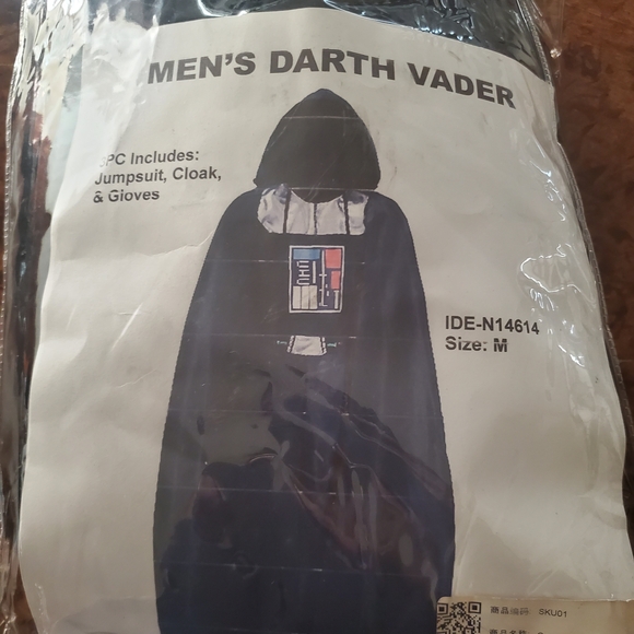 Other | Mens Darth Vader Costume Set Black | Poshmark